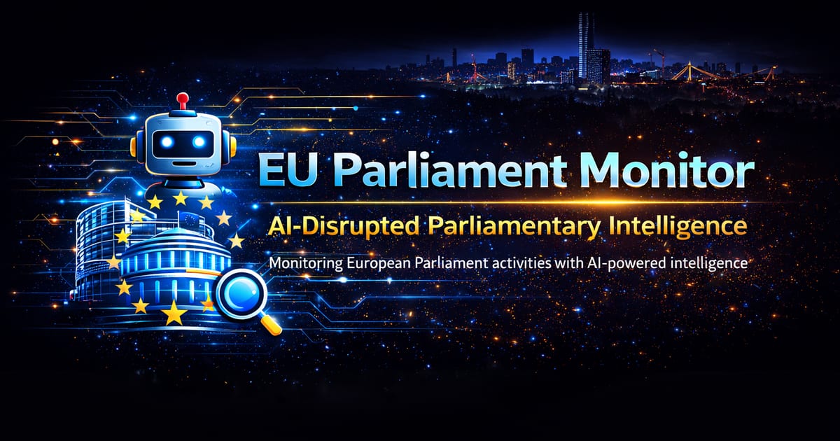 EU Parliament Monitor - News
